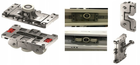 Okno Przesuwne 2000 x 2100 Smart Slide HST Trzyszybowe > Monolit